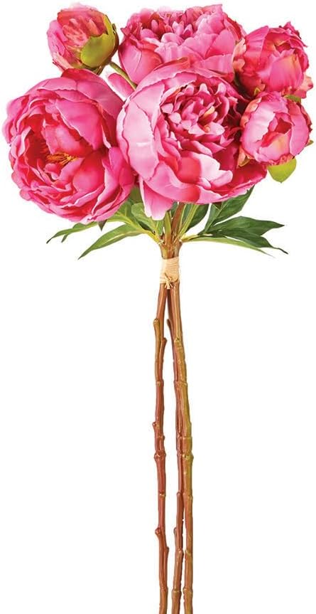Napa Faux Peonies Bundle - 21"