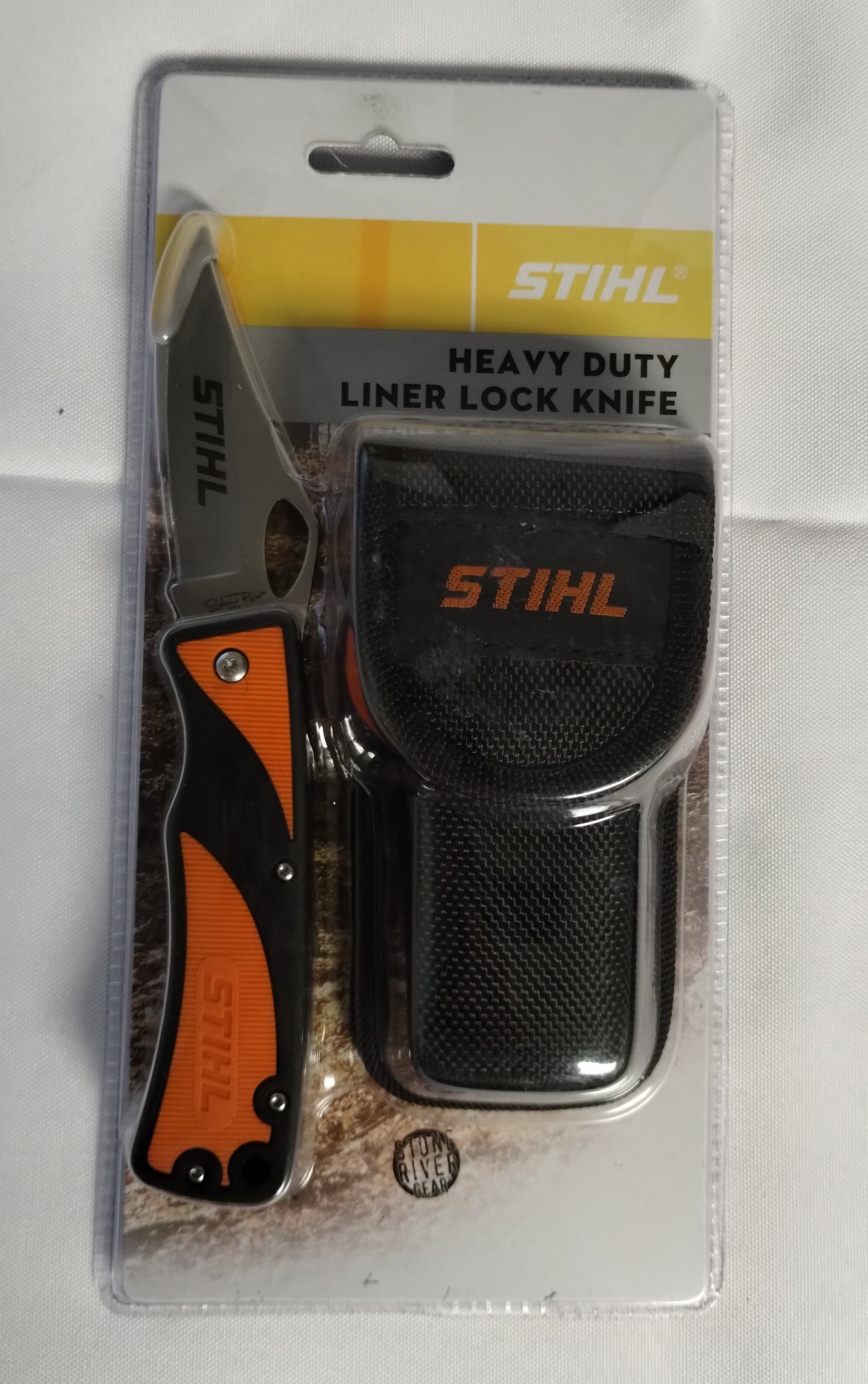 Stihl Lock Blade Knife With Sheath